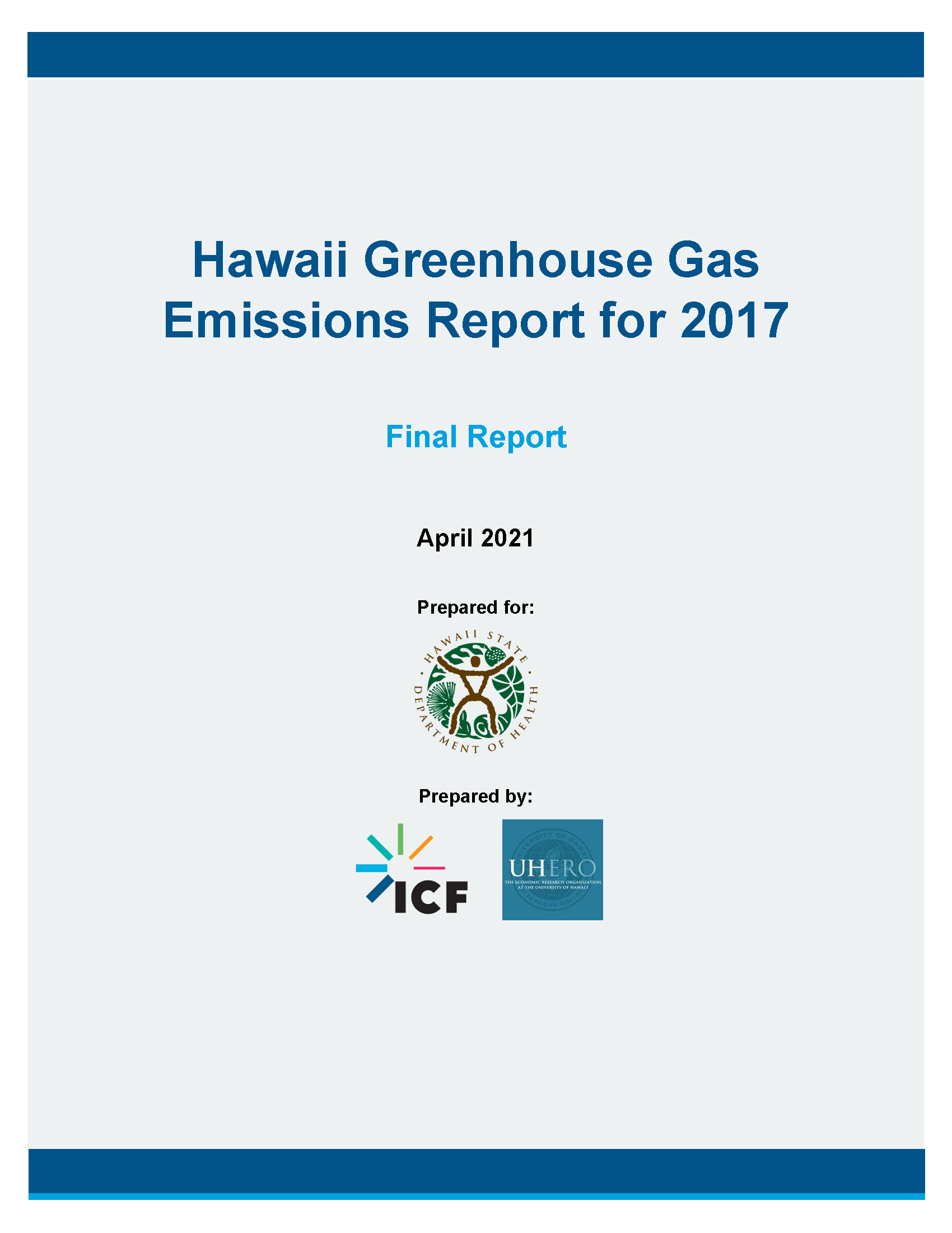 Climate Change Portal | Hawaii_Greenhouse_Gas_Emissions_Report_2017_cover