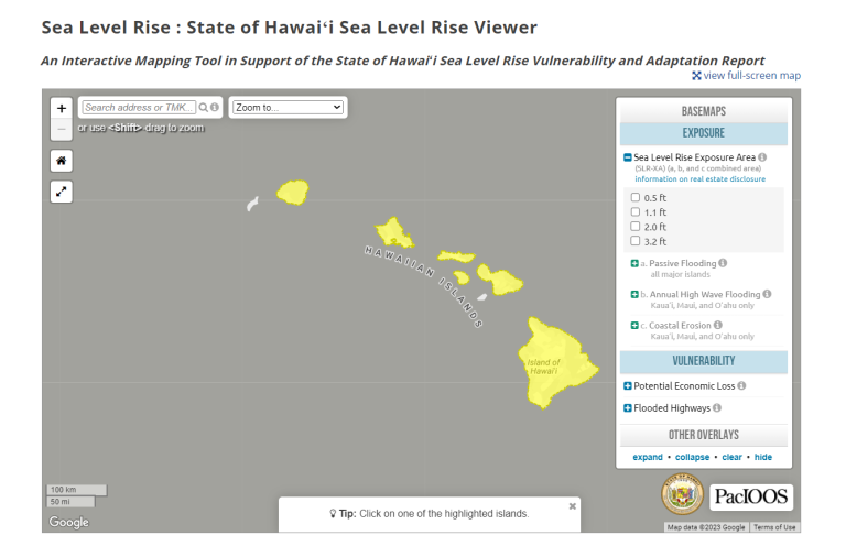 Climate Change Portal | Hawaii_Sea_Level_Rise_Viewer_2018